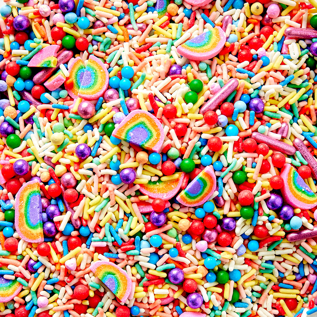 Sunshine + Rainbows Deluxe Sprinkles 120g | Sucre Sprinkles